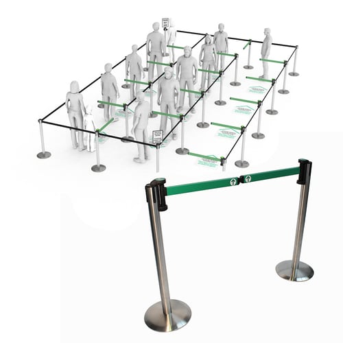 Social Distancing Gate
